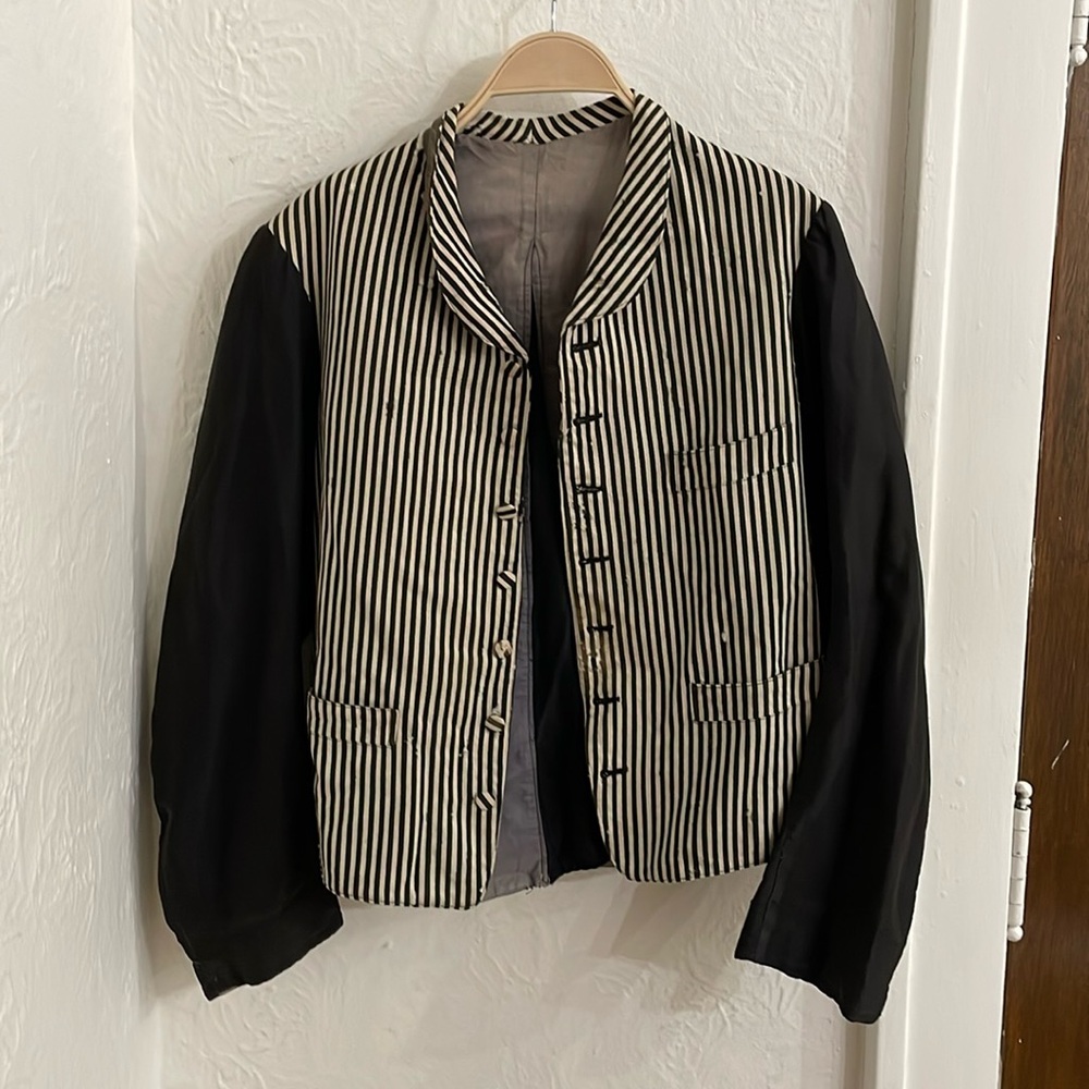 Antique French Jacket Men's French Servant Jacket In … - Gem